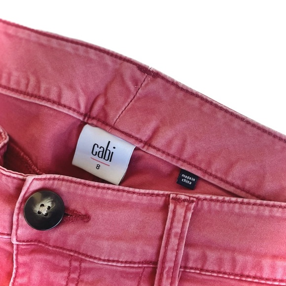 CAbi | Pants & Jumpsuits | Cabi 8 Nantucket Coral Salmon Jogger Ankle ...